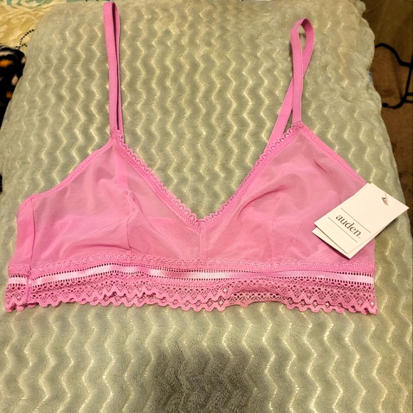 Auden Intimates And Sleepwear Womensgirls Auden Pink Bralette Nwt Size Medium Poshmark